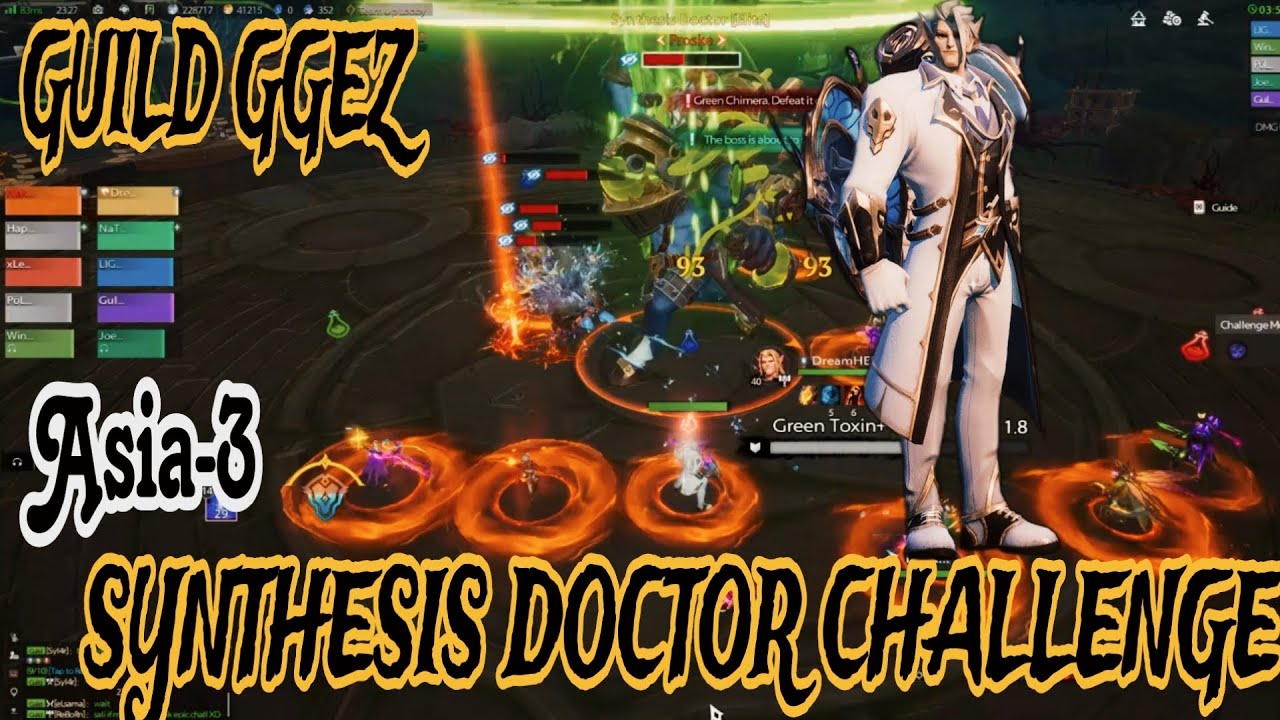 SYNTHESIS DOCTOR ELITE CHALLENGE BOSS RAID #tarisland #mmorpg #gaming ...