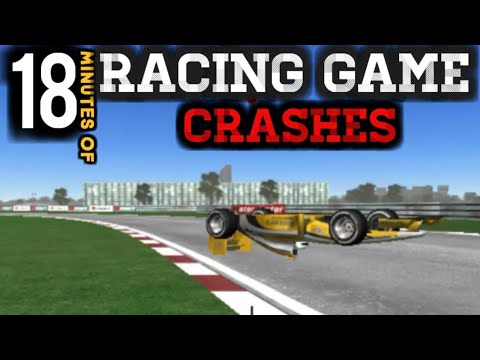 18 Minutes Of Racing Game Crashes #1 || Stock Cars, Pocket Rally, Fx ...