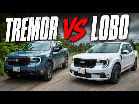 Don't Buy a Ford Maverick Until You See This Comparison! Tremor vs Lobo