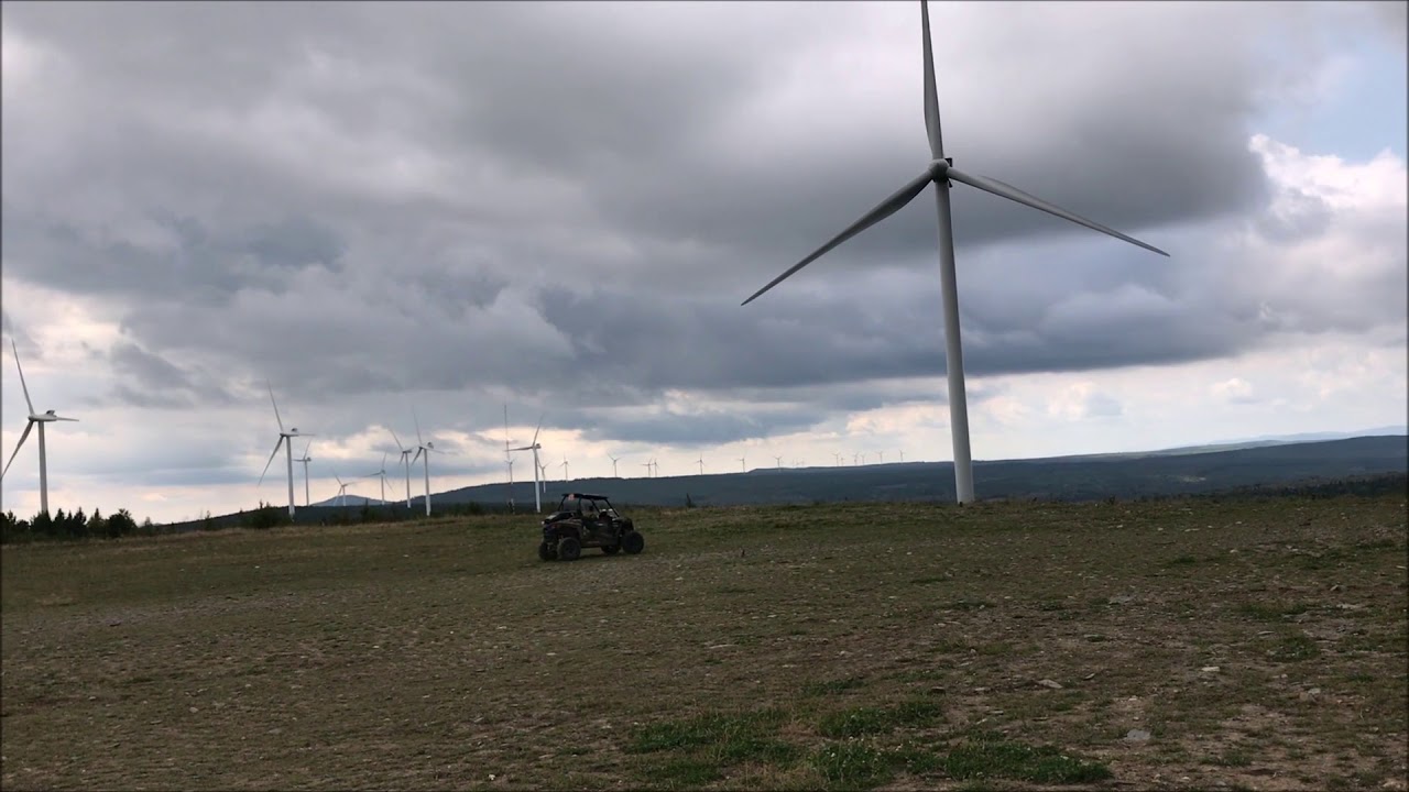 ATV Trail at Windmill Farm Scenic Outlook in Bingham / Kingsbury ...