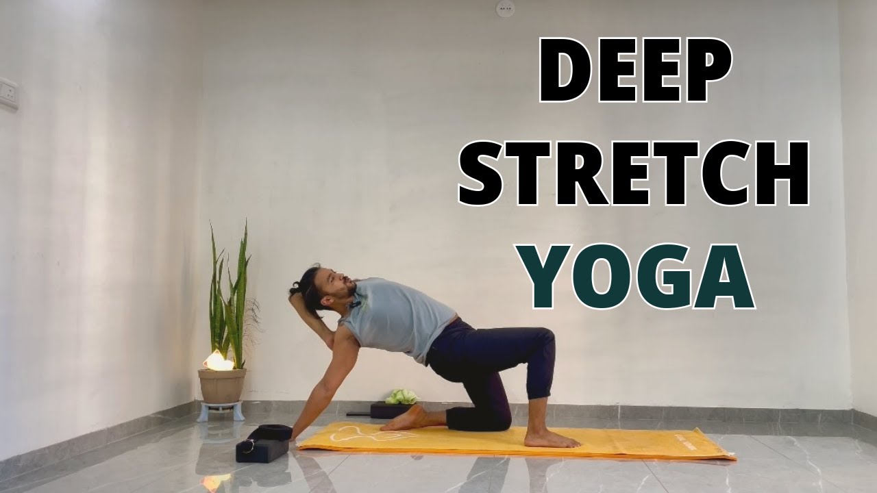 Deep Stretch Yoga 50 Min | Full Body Flexibility Stretch & Relaxation ...