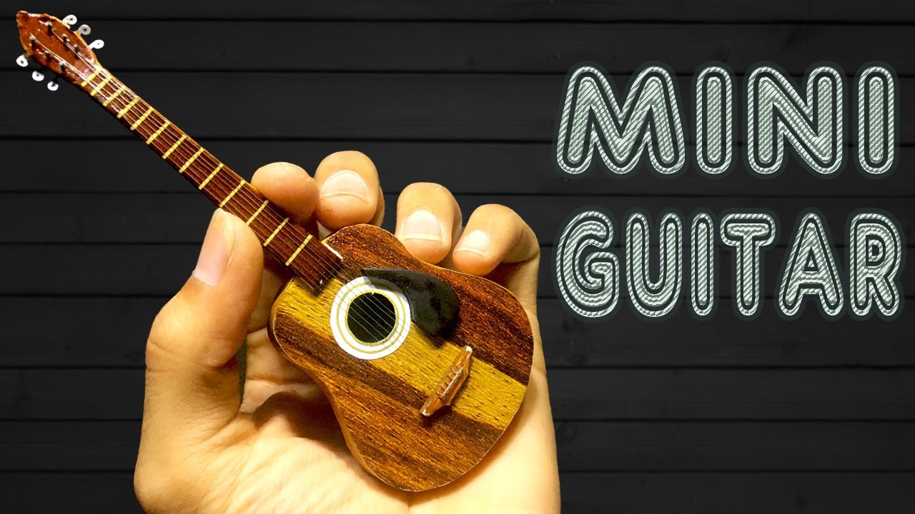 Strumming Creativity: DIY Mini Guitar - Crafting Musical Magic in ...