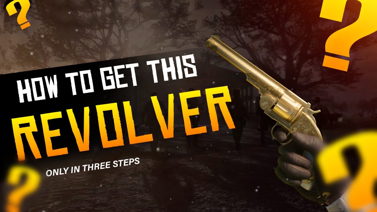 Only 3 easy steps to get this beautiful Revolver in RDR2 | PrinSanity ...