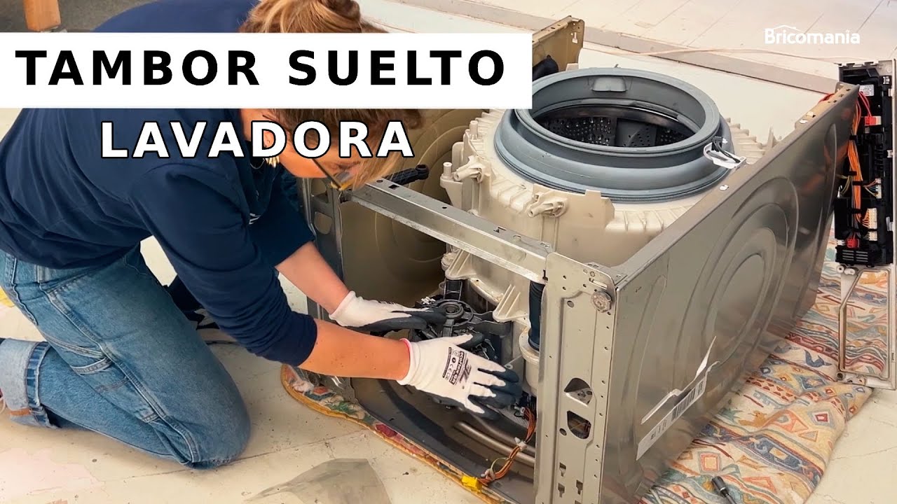 TAMBOR SUELTO LAVADORA: Cómo sustituir cuba de la lavadora ...