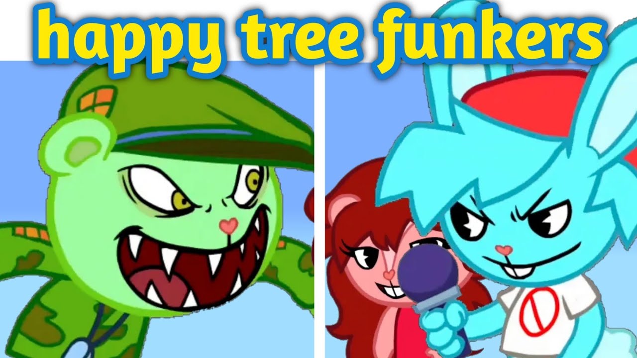Friday Night Funkin' VS Flippy - Happy Tree Funkers🌍FNF MOD-FNF GAMER ...