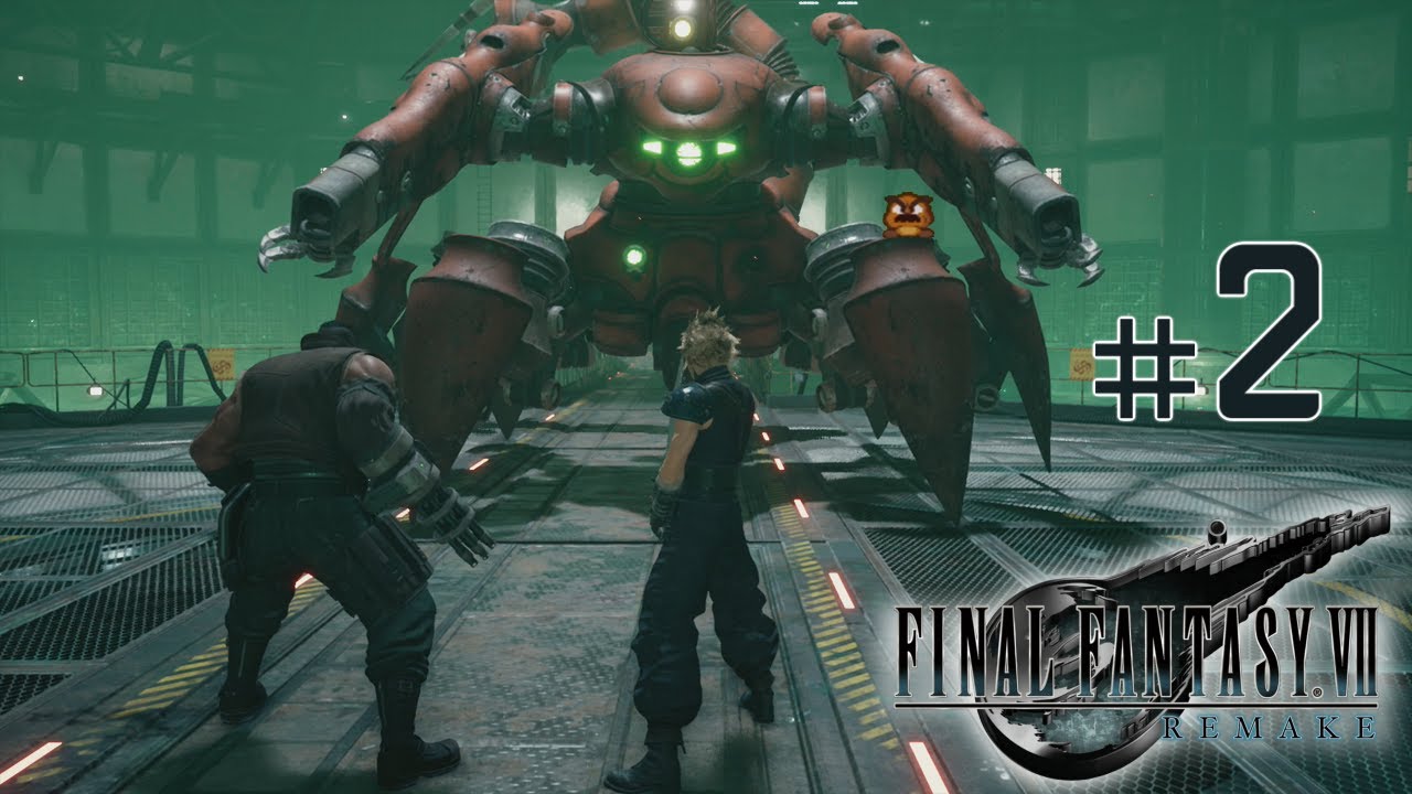 Let's Play Final Fantasy VII Remake #2 - Puppets - YouTube