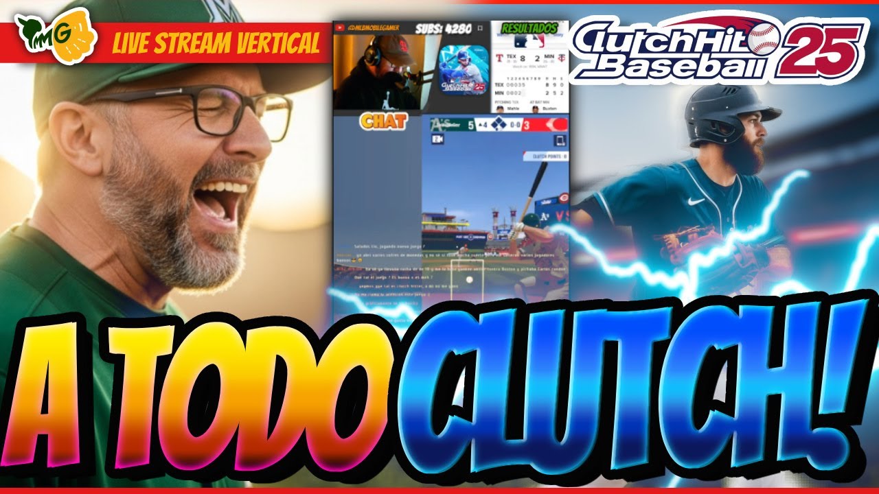 ⚾A TODO MLB CLUTCH Hit Baseball 2025 – ¡EN VIVO AHORA! - YouTube