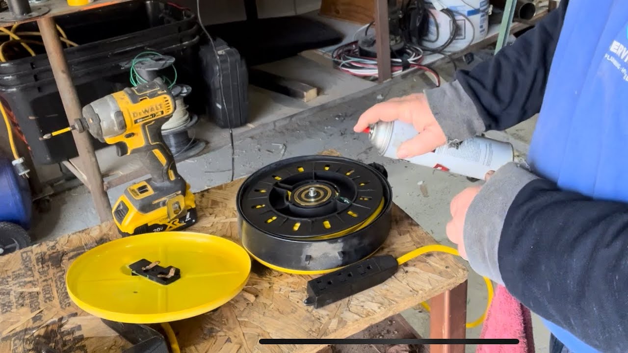 Troubleshooting electrical wiring ,fixing cord reel box do it yourself ...