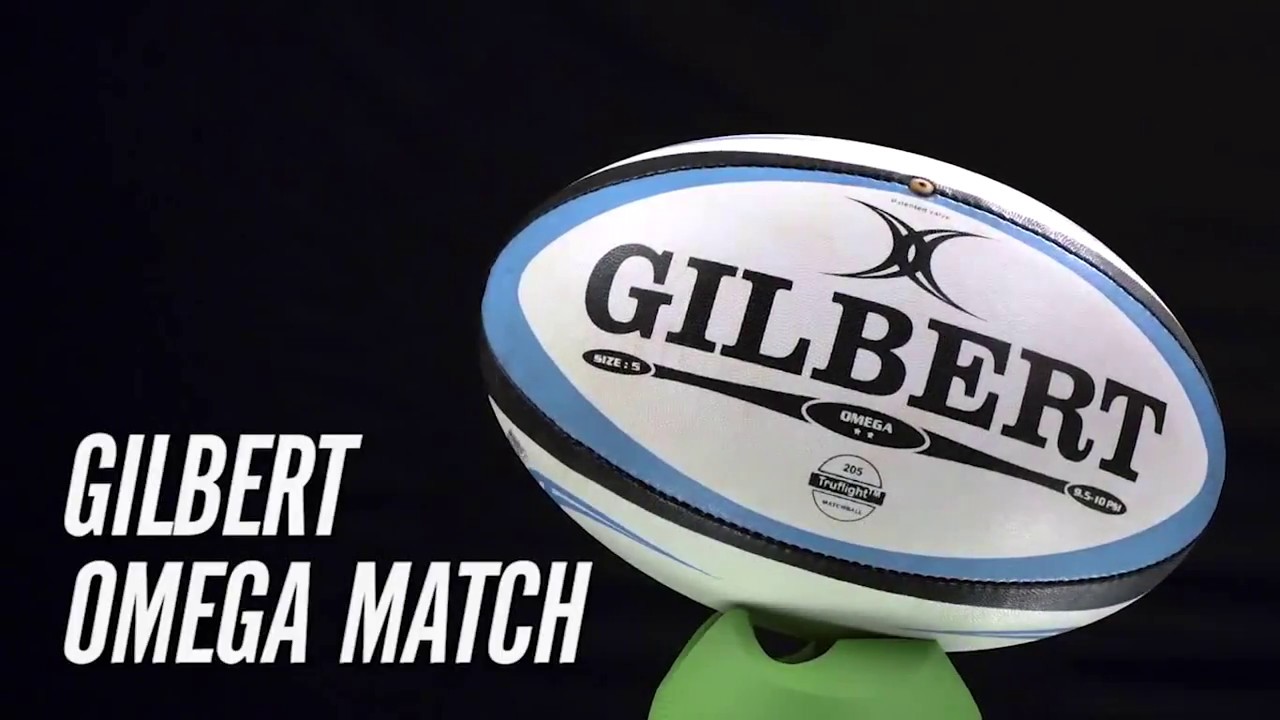 Gilbert Omega Match Rugby Ball - YouTube