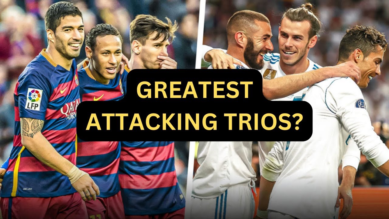 Top 5 GREATEST Attacking TRIOS #football #soccer - YouTube
