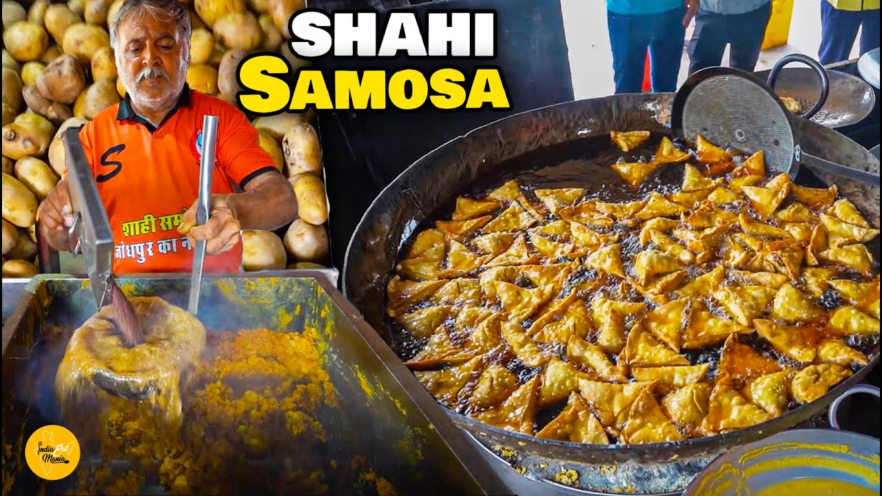 Jodhpur Famous Shahi Samosa Mega Factory Daily 10000 Shahi Samosa Bulk ...