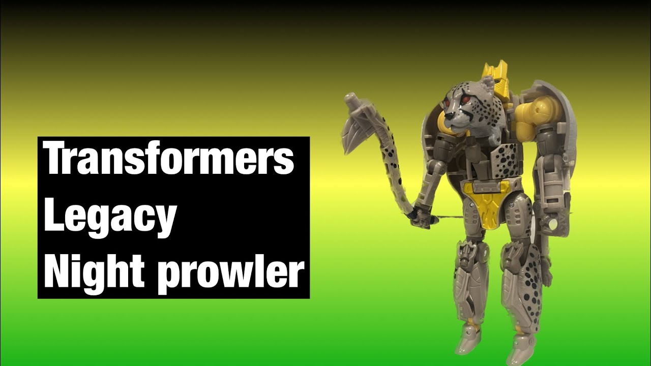 Transformers legacy night prowler - YouTube