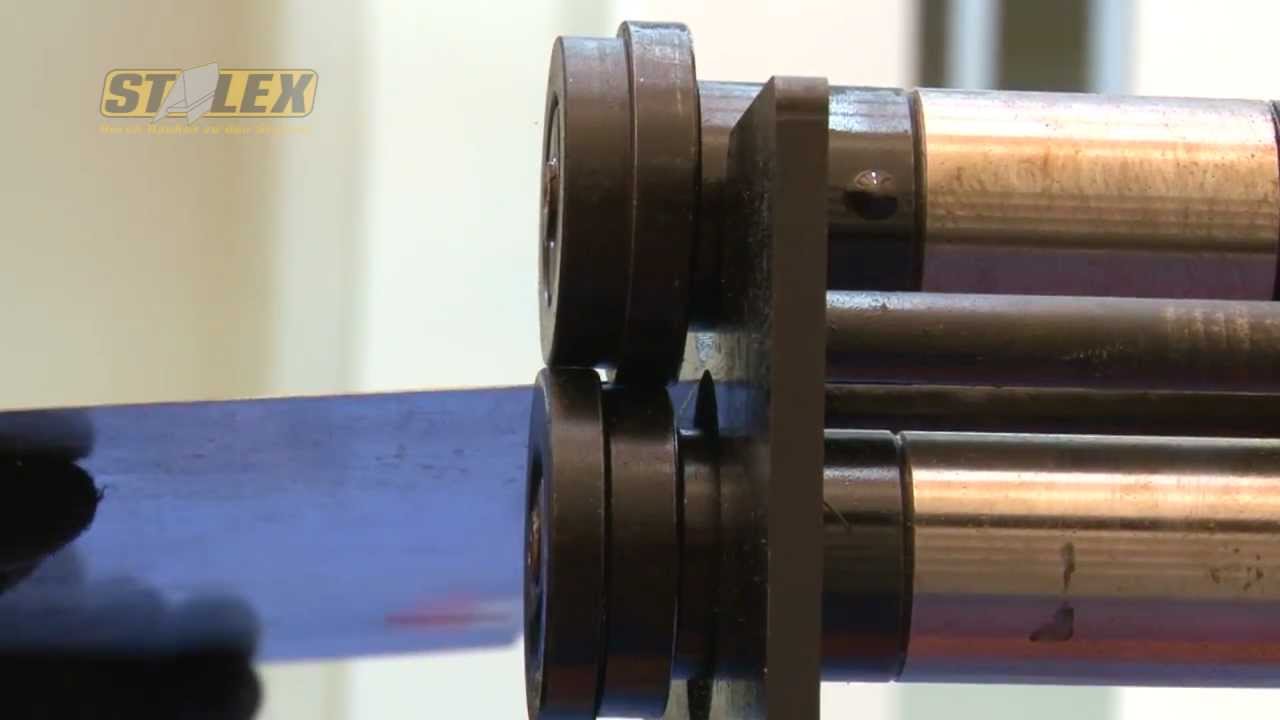 Станок зиговочный ручной STALEX ETB-12 - YouTube