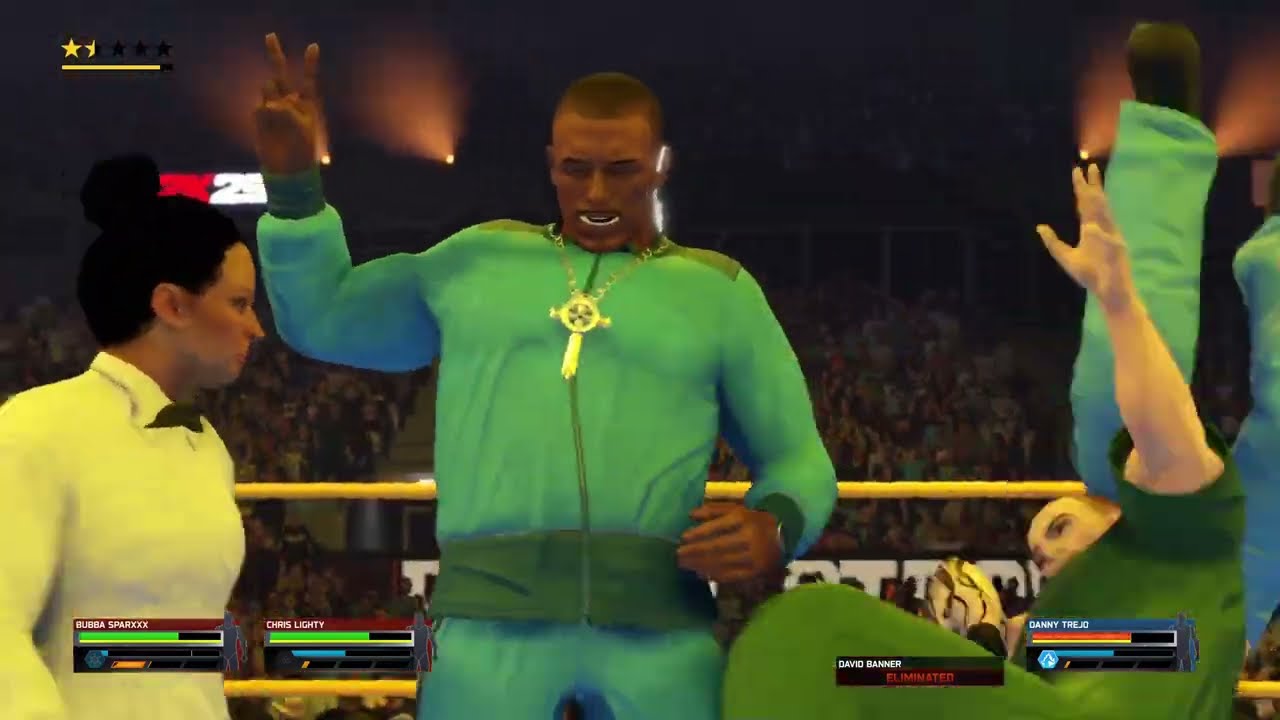 Def Jam 2K25 - Chris Lighty & Bubba Sparxxx vs David Banner & Danny ...