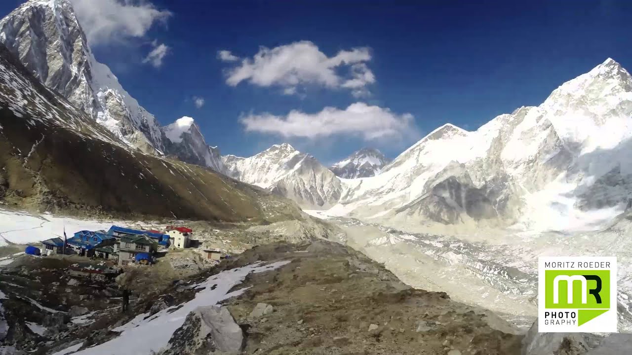 Beautiful Timelapse from Gorak Shep and Everest Base Camp - YouTube