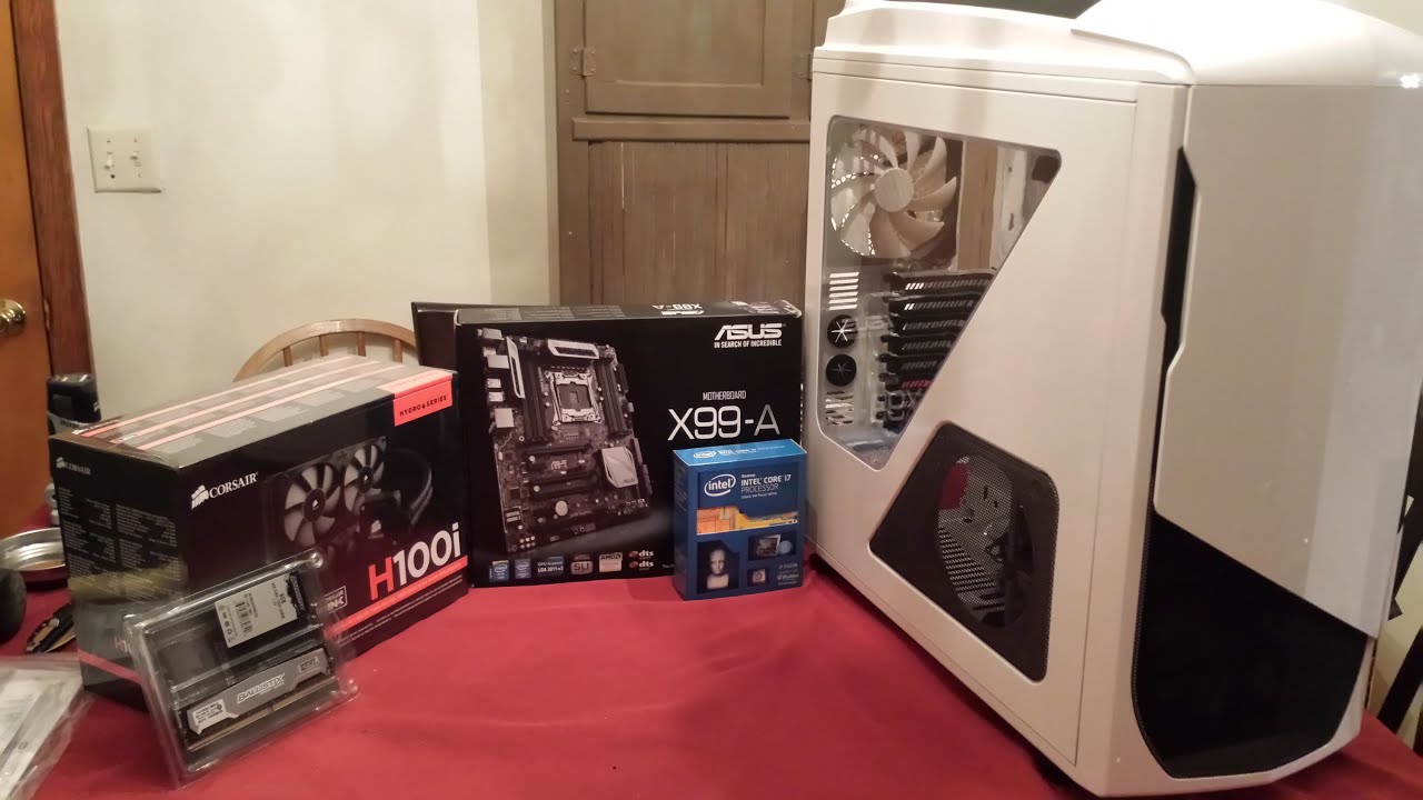 My Intel 5820k Computer build/Upgrade - YouTube