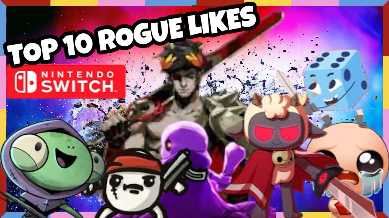 TOP 10 BEST ROGUELIKES / ROGUE-LITES? FOR NINTENDO SWITCH - YouTube