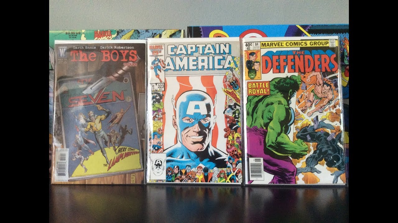 Comic Book Collection Spotlight #27 (From Filler to Thriller/Books on ...