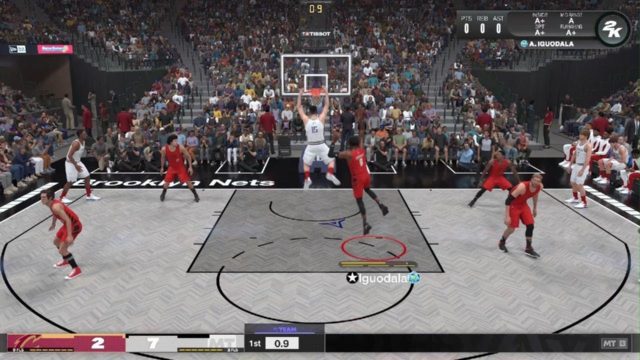 NBA 2K24 crazy three in allstar difficulty - YouTube
