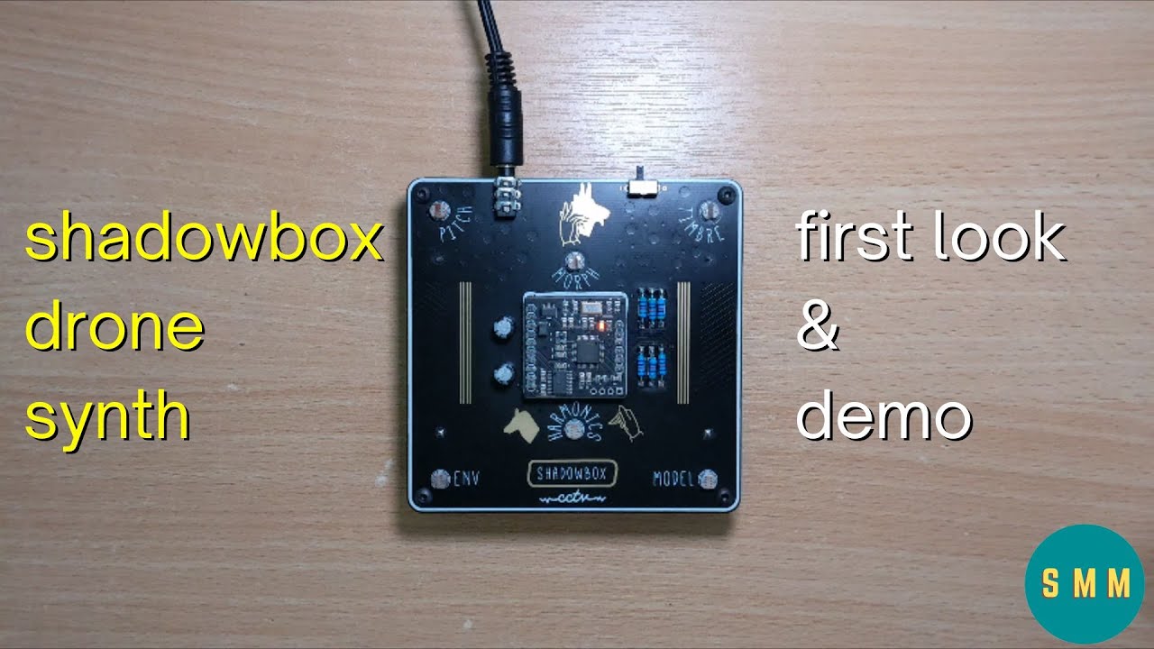 shadowbox // optically-controlled drone synth // first look & demo ...
