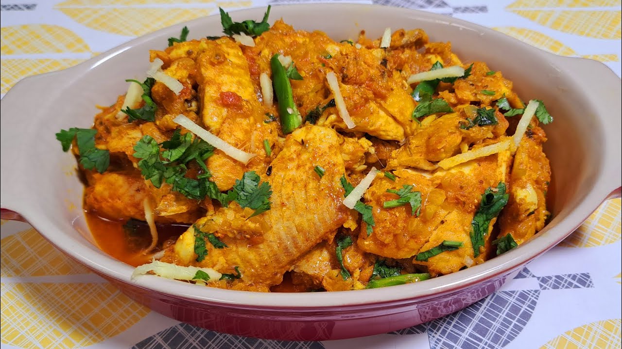 Restaurant Style Fish Karahi | How To Make Fish Karahi Fish Karahi ...