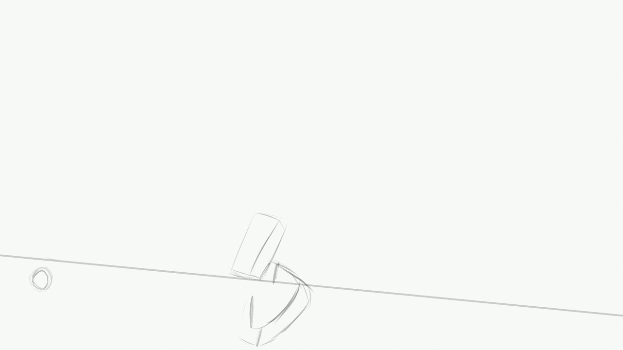 2D Animation of a sliding box and rolling ball - YouTube