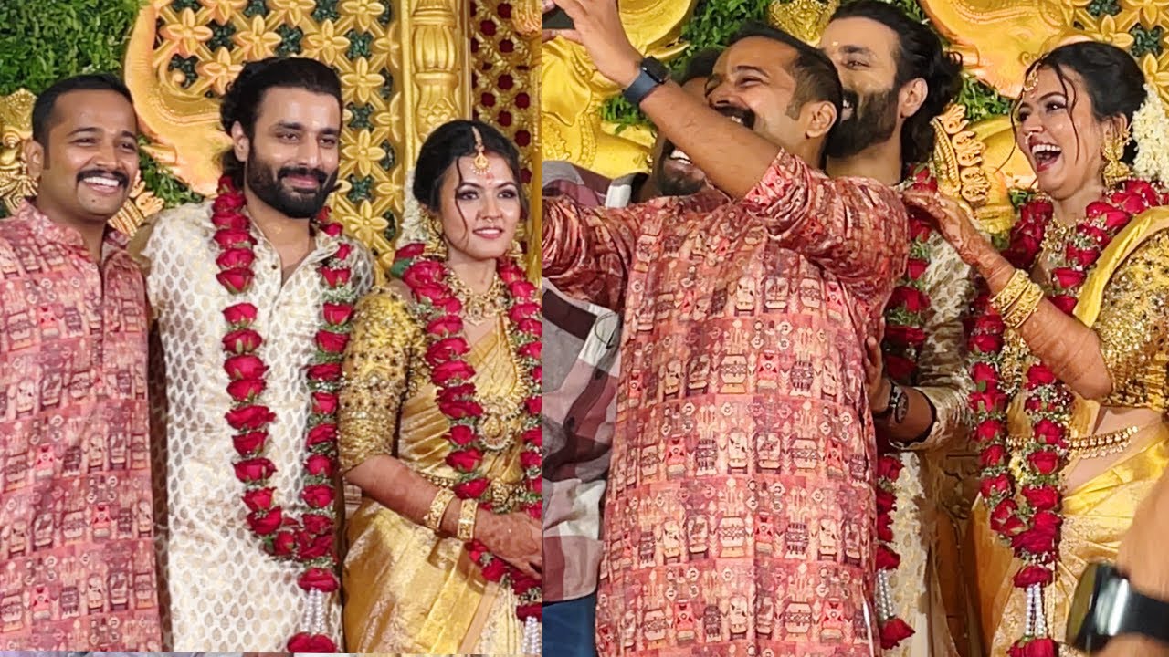 ബേസിലിന്റെ കോമഡിയിൽ ചിരി നിർത്താൻ ആവാതെ അപർണ്ണ😆 aparna deepak marriage ...