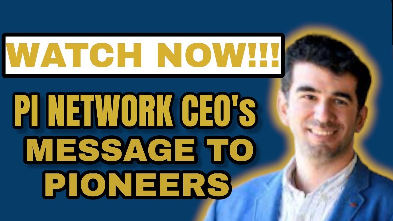 PI NETWORK CEOs Message to Pioneers on Pi day |Pi listed on Binance| 🔥 ...
