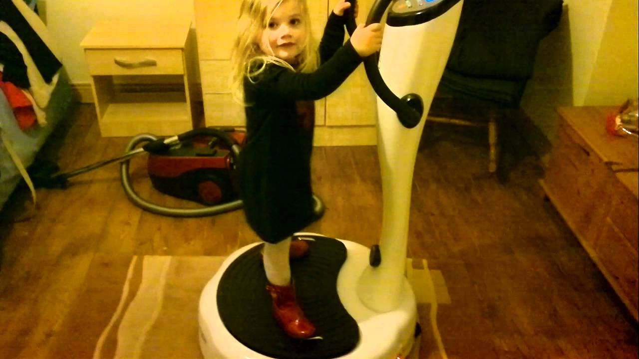 toddler on vibration plate.mp4 - YouTube