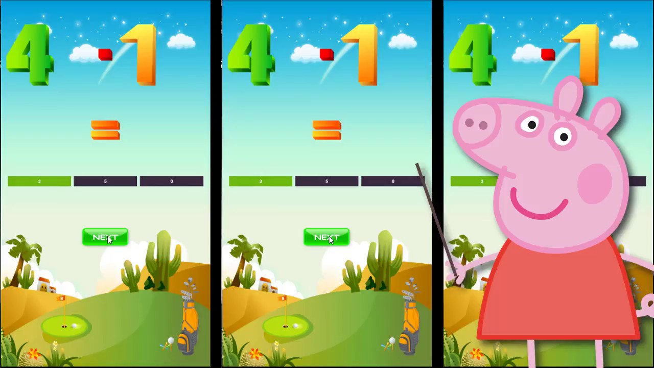 Peppa Pig videos educativos, Aprende a restar, Aprende con Peppa Pig ...