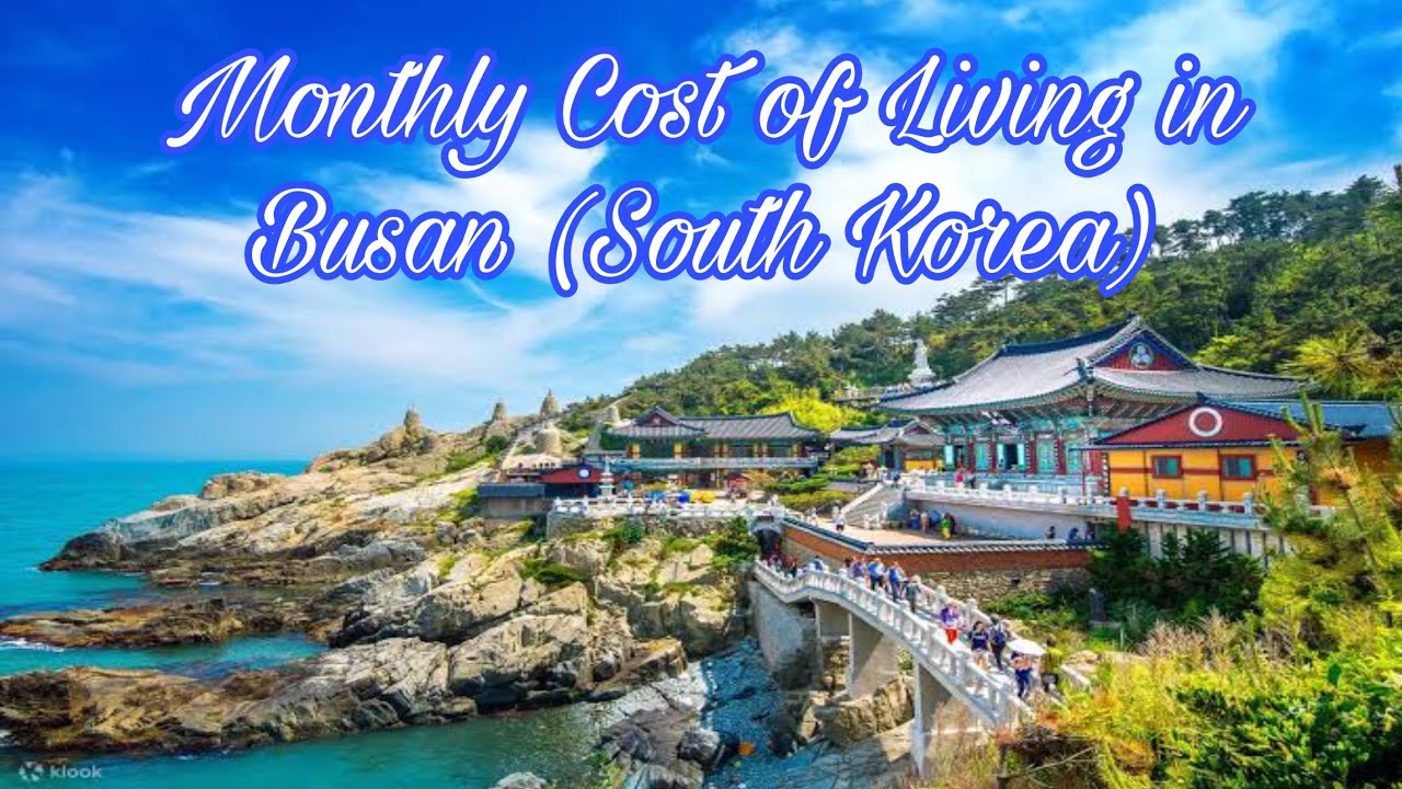 Monthly cost of living in Busan(South Korea )|| Expense Tv - YouTube