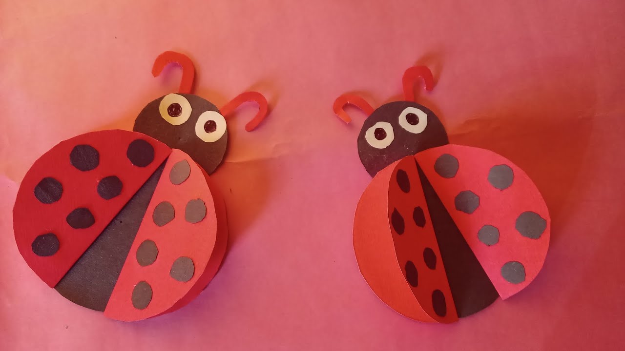Cockroach craft with paper very easy papercraft || Craft ideas #video46 ...