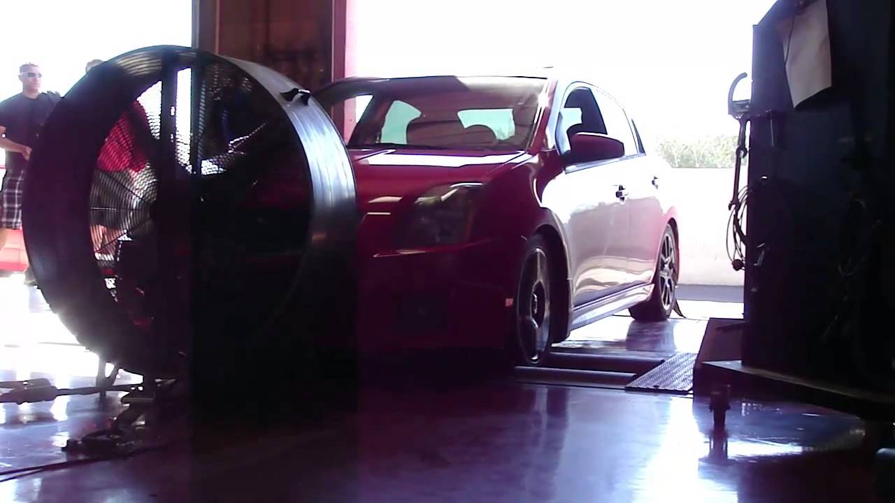 B16 Sentra Se R Spec V Dyno - YouTube