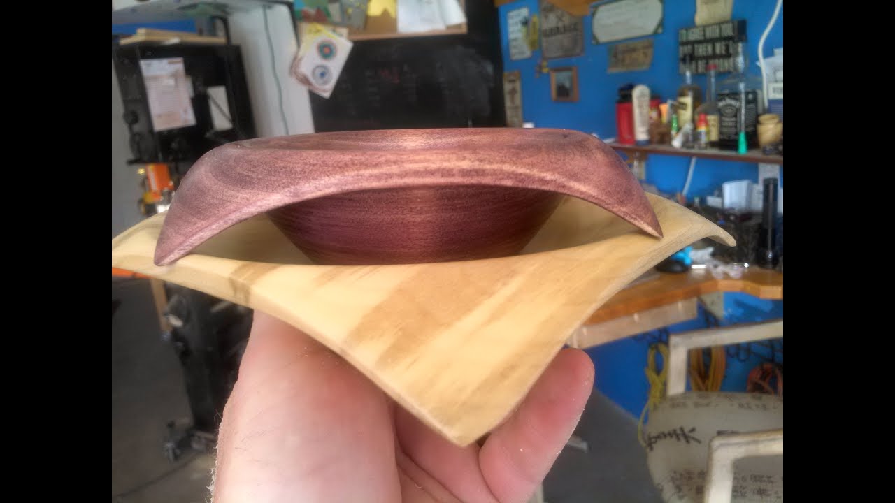 Down wing square bowl - YouTube