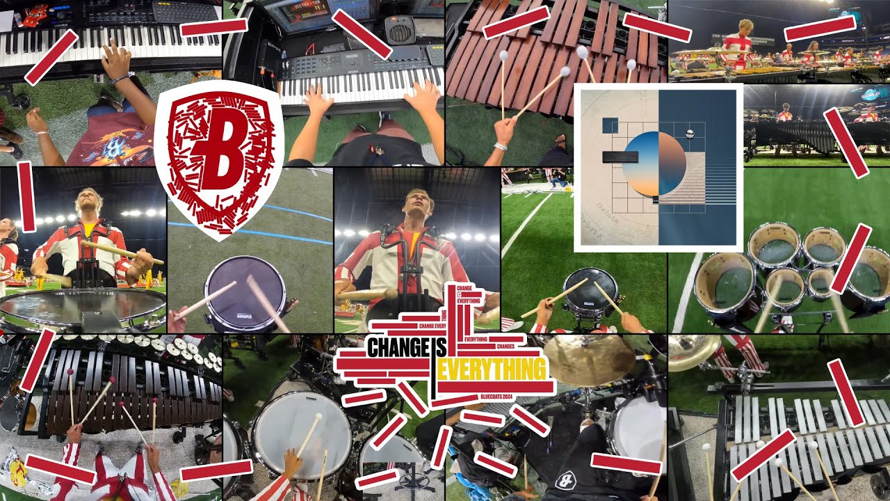 Bluecoats 2024 Percussion Feature "Threshold" GoPro Mashup (4K) - YouTube