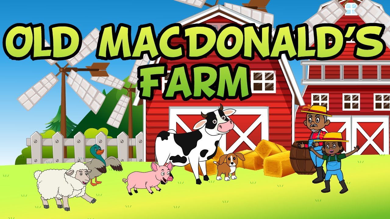 Old McDonald Had a Farm - Nursery Rhymes & Kids Songs - YouTube