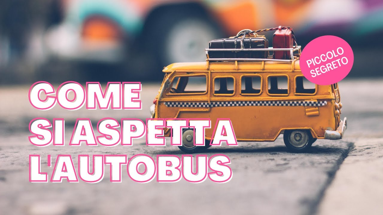 Come si aspetta l'autobus - YouTube