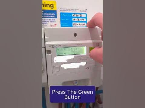 How To Read Landis + Gyr E470 Electric Meter - YouTube