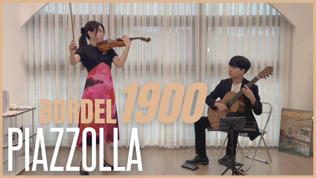 🎻A. Piazzolla Bordel 1900 from Histoire Du Tango, performance by ...