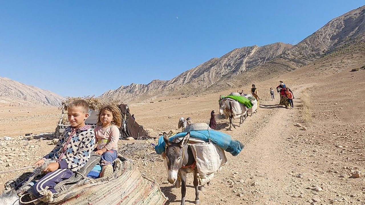 Bringing Water And Washing Clothes in Nomadic Lifestyle | Village Life ...