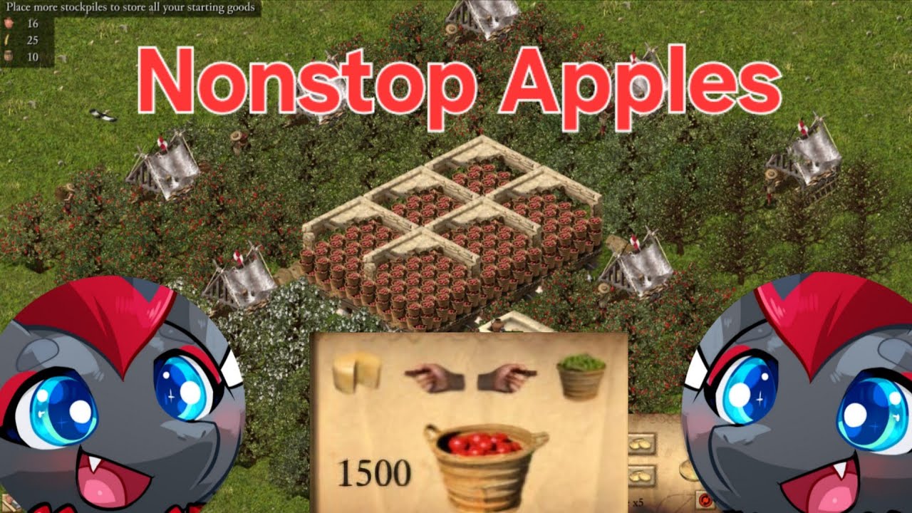 Nonstop Apple Production Trick | Stronghold Crusader Definitive Edition ...