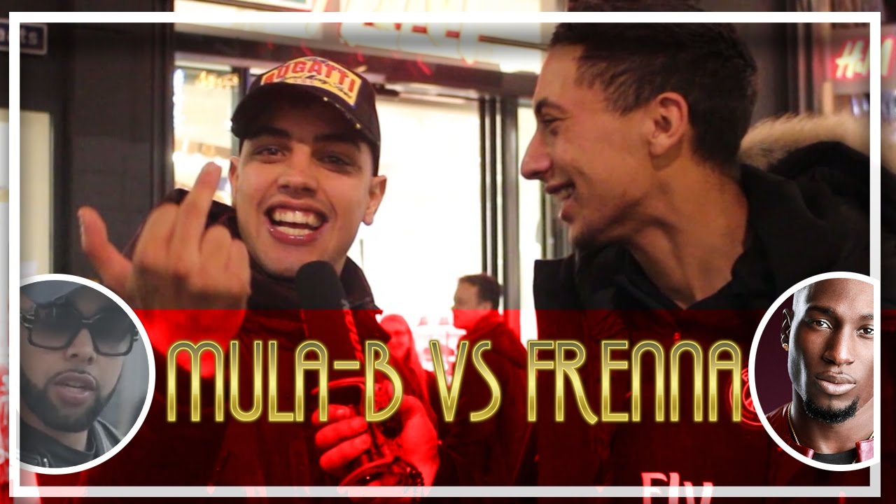 MULA B VS FRENNA (INTERVIEW) + JONGEN GAAT DOOR HET LINT VOOR MULA-B ...