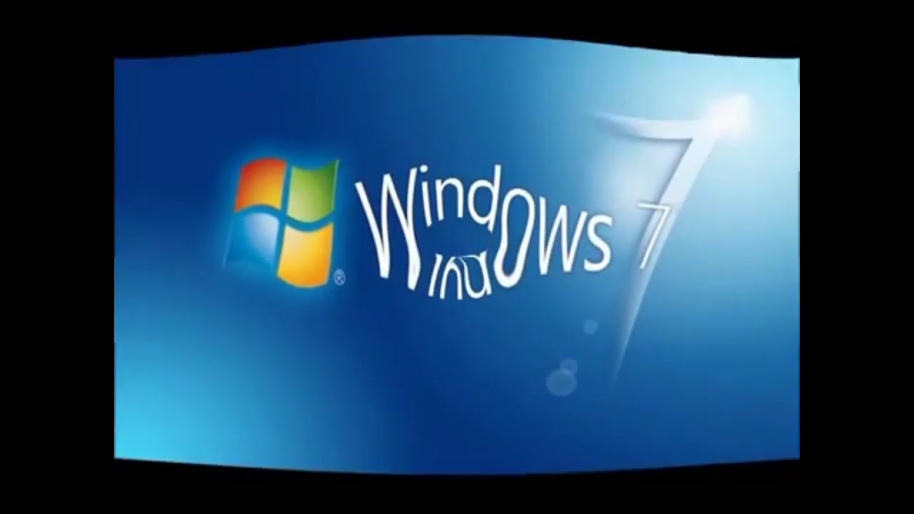 Windows 7 Startup Water Sound Effect 4X Slower - YouTube