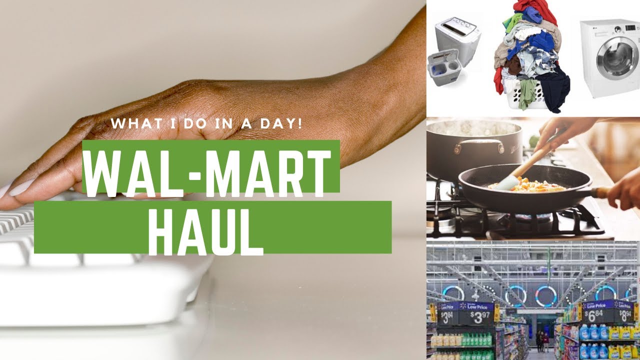 Daily Routine and Walmart Haul! - YouTube