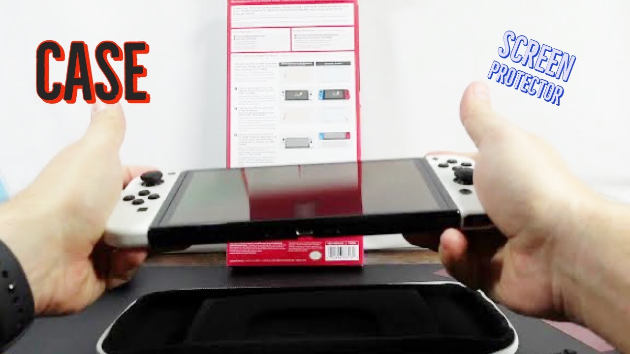 Nintendo Switch OLED Case 2021 | Is it worth it? | Unboxing, Installing ...