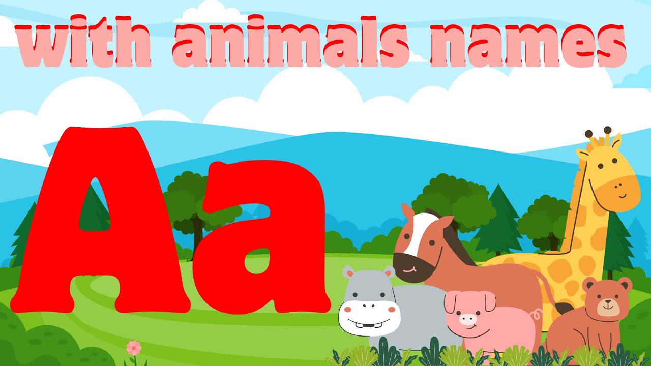 A to Z Animals for Kids | Fun Alphabet Learning with Cute Creatures ...
