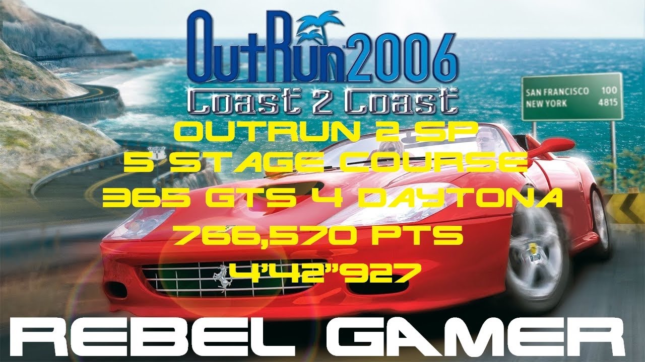Outrun: Coast to Coast (2006) - Outrun 2SP (766,570Pts) - ARCADE - YouTube