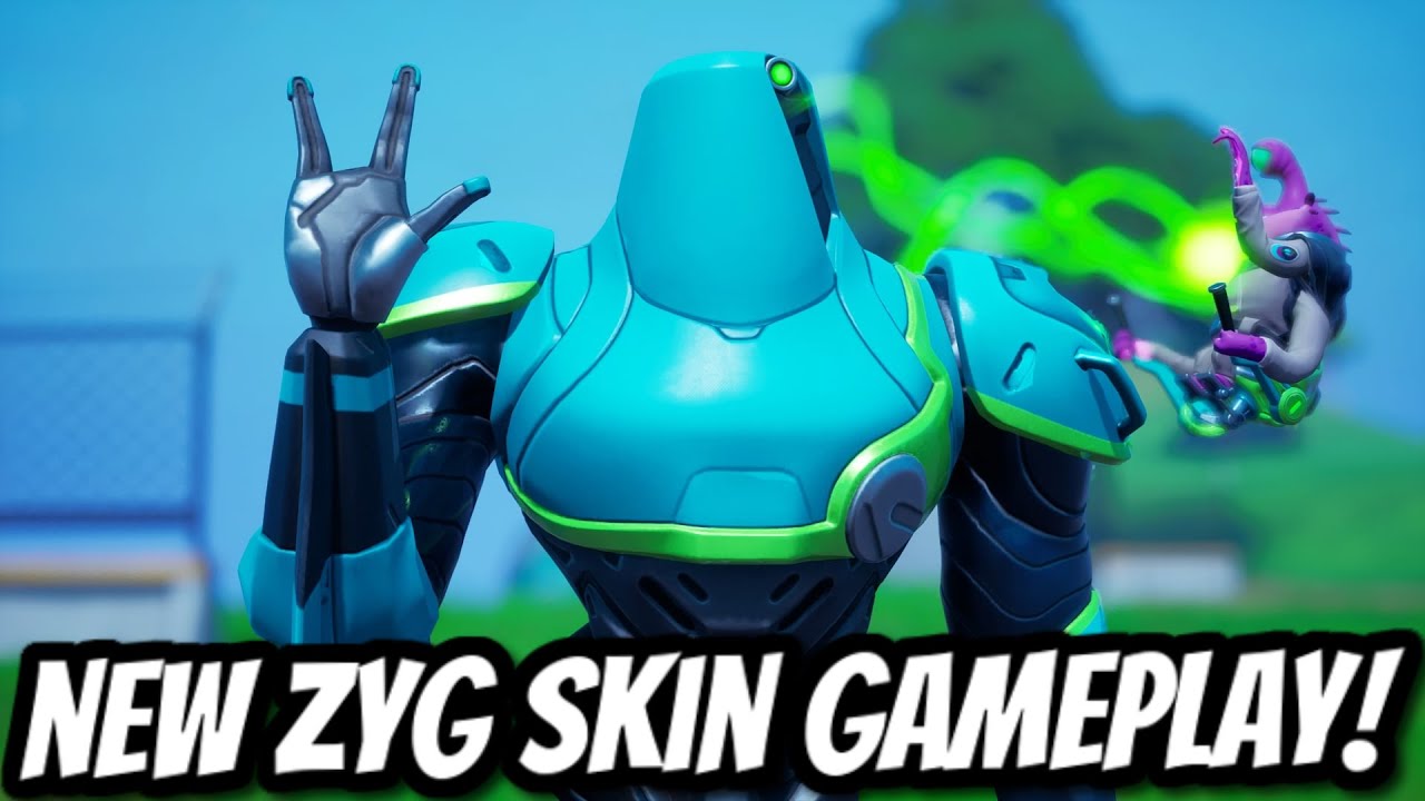 *NEW* ZYG SKIN GAMEPLAY + UNLOCKABLE STYLES! - Fortnite ZYG Skin - YouTube