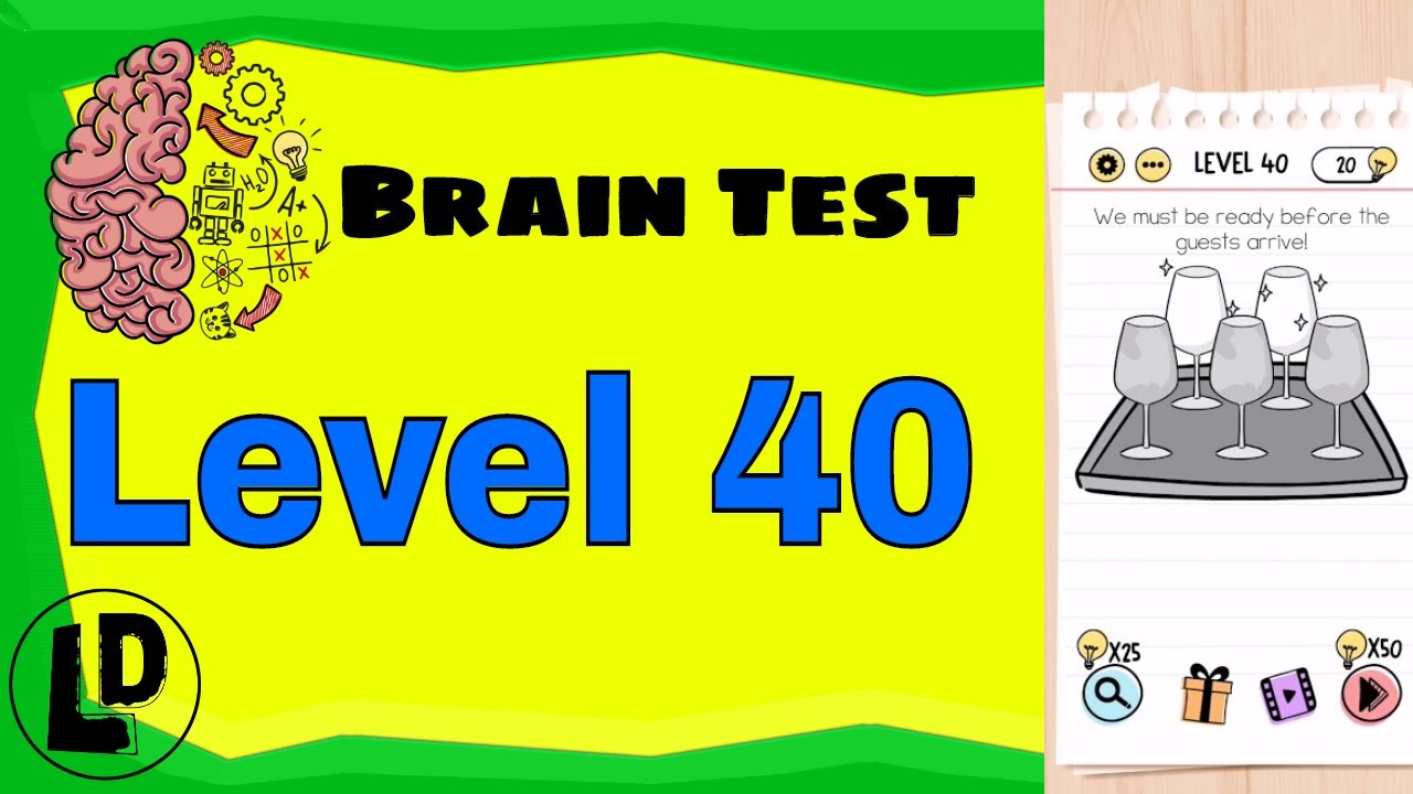 How to Beat Brain Test Level 40 Walkthrough - YouTube