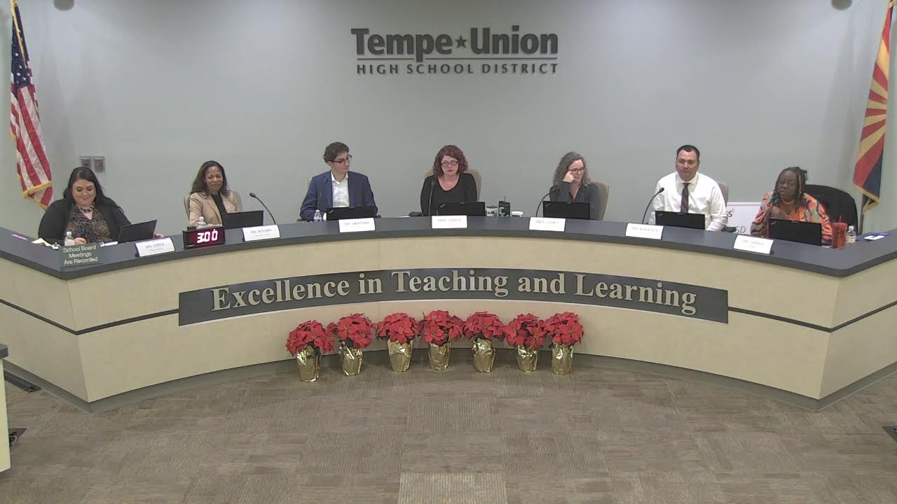 TUHSD Special Governing Board Meeting December 13, 2023 - YouTube